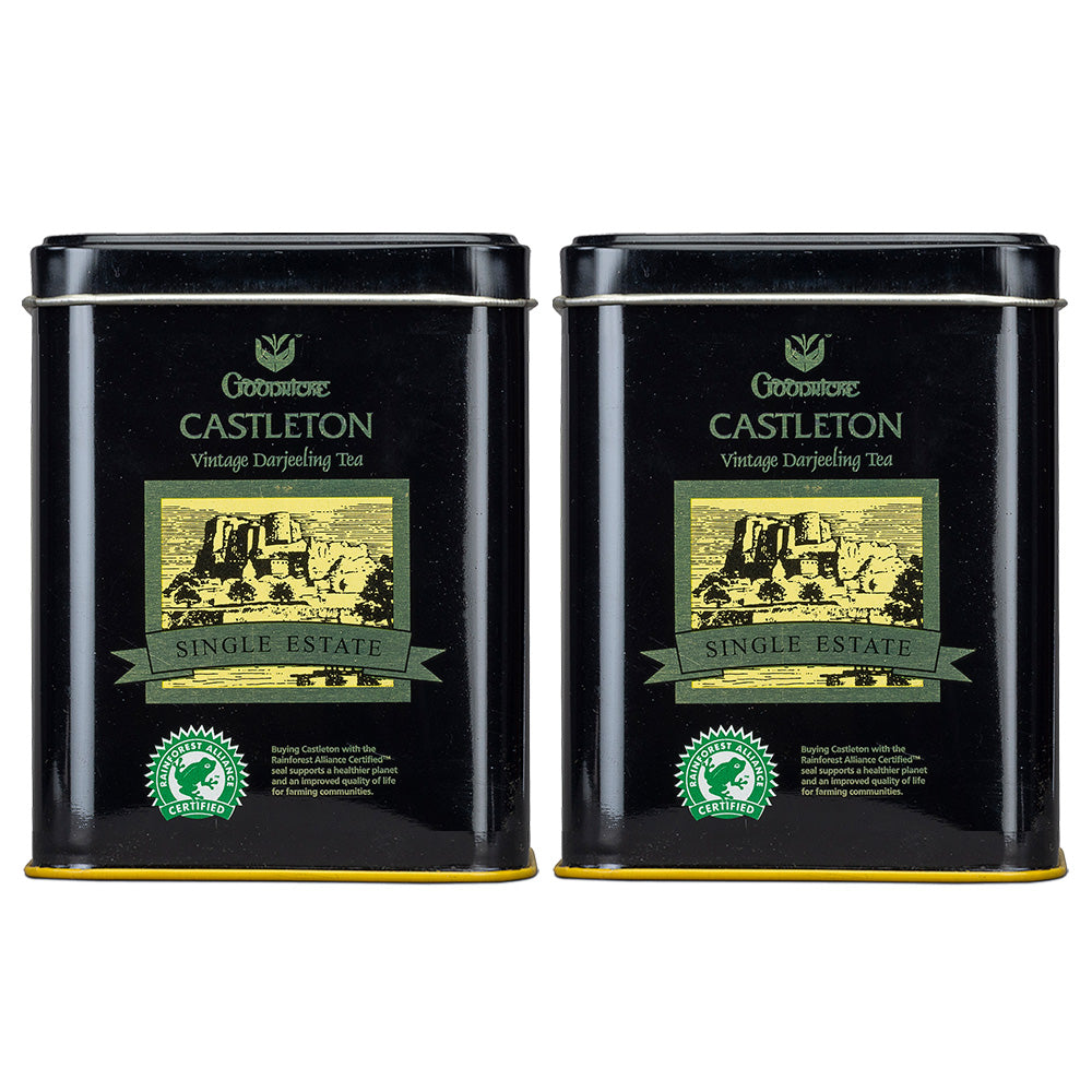 Goodricke Tea Castleton Vintage Darjeeling Tea - 100 gms (Pack of 2 ...
