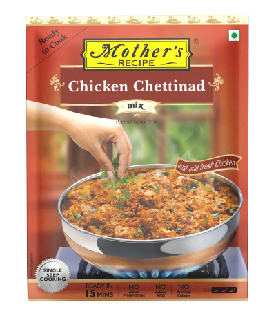 Mother’s Recipe Chicken Chettinad Mix - 80 gms - Veeha Foods