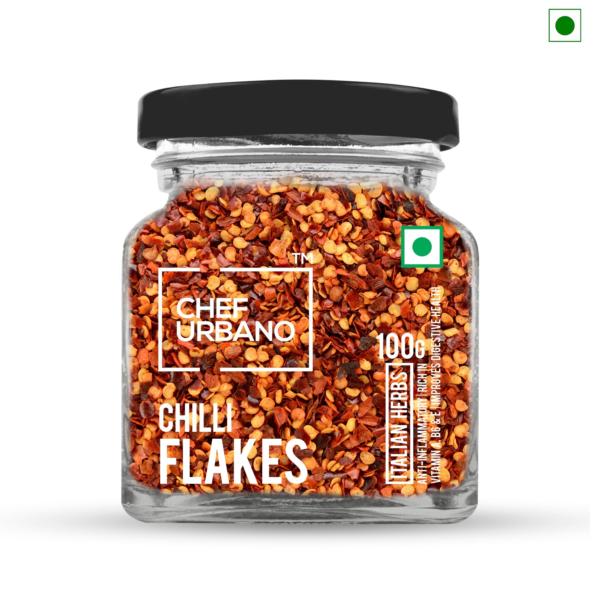 Chef Urbano Chilli Flakes - 100 gms - Veeha Foods
