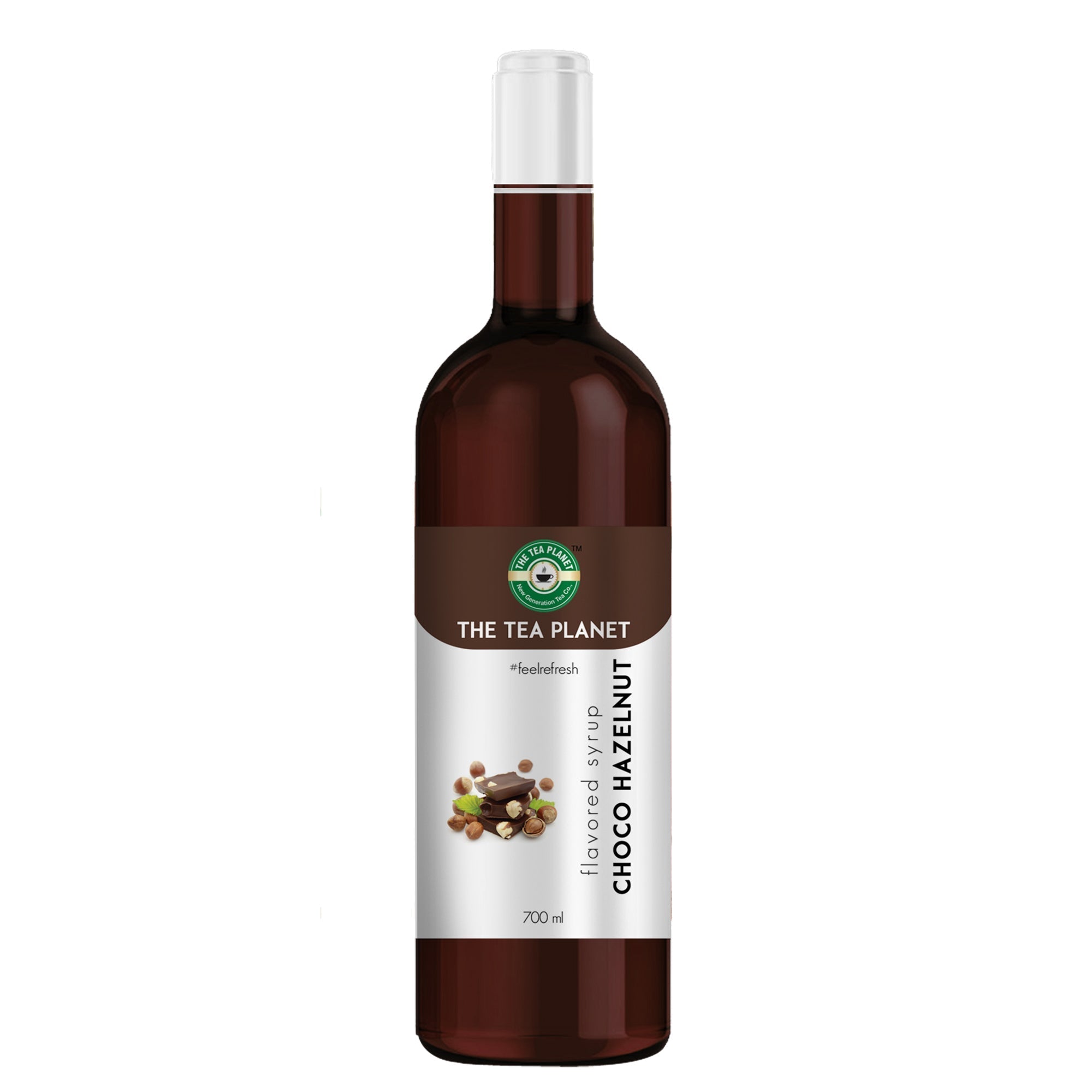 The Tea Planet Choco Hazelnut Flavored Syrup - 700 ml - Veeha Foods