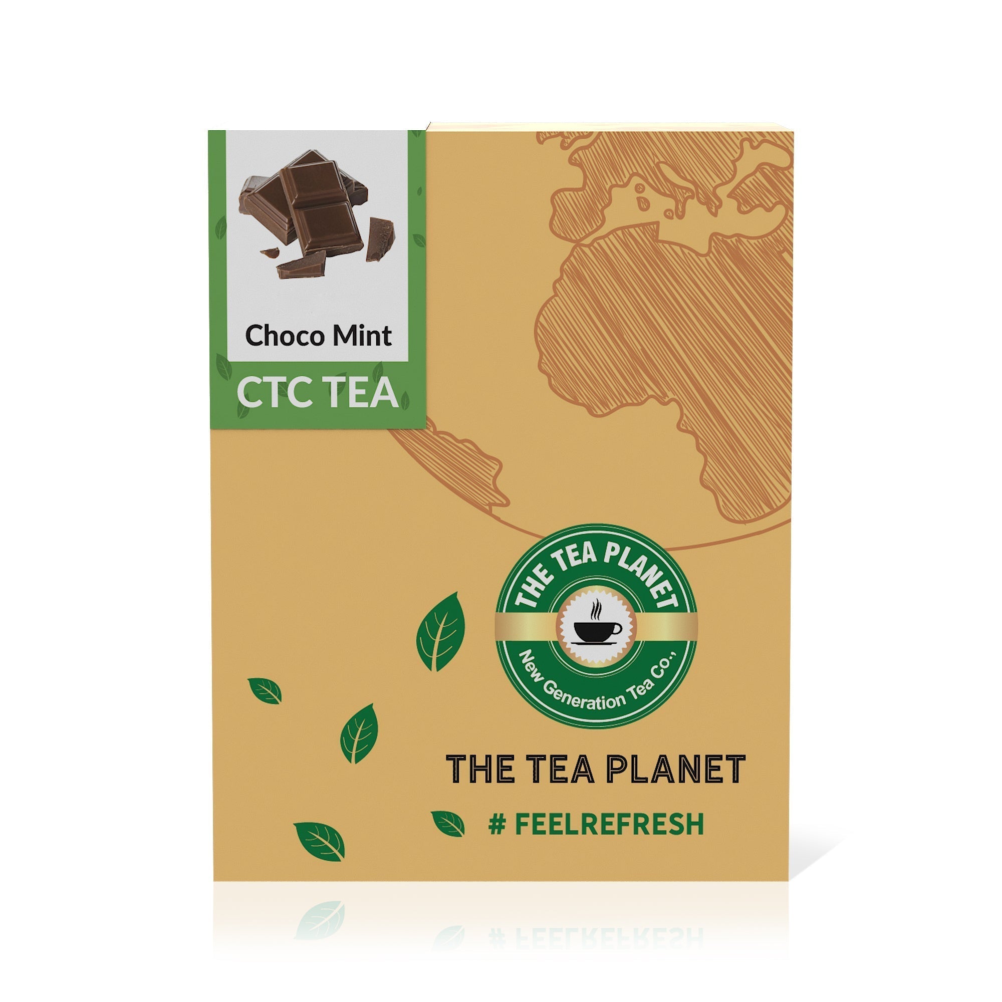 The Tea Planet Choco Mint CTC Tea - Veeha Foods