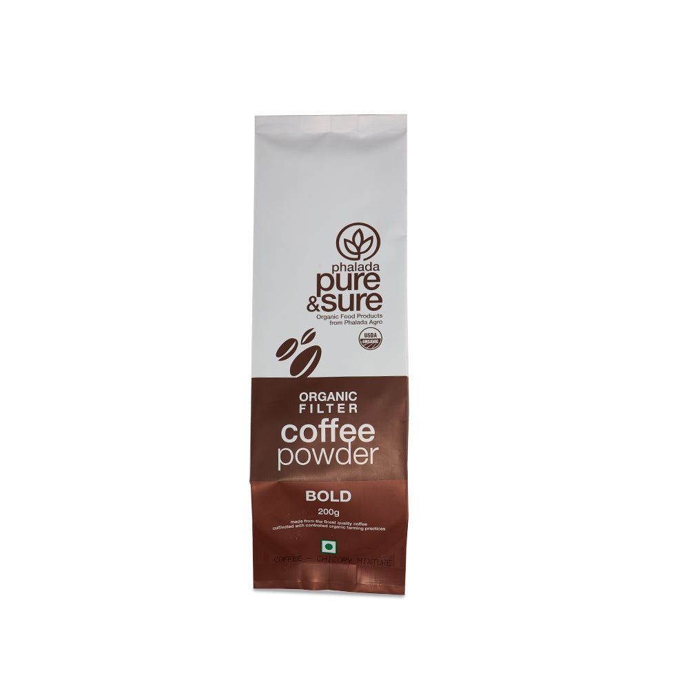 Pure & Sure Organic Coffee Smooth - 200 gms - Veeha Foods