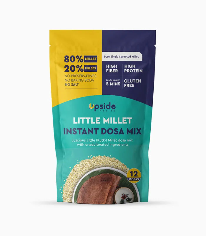 Upside Health Little Millet Instant Dosa Mix - 200 gms - Veeha Foods