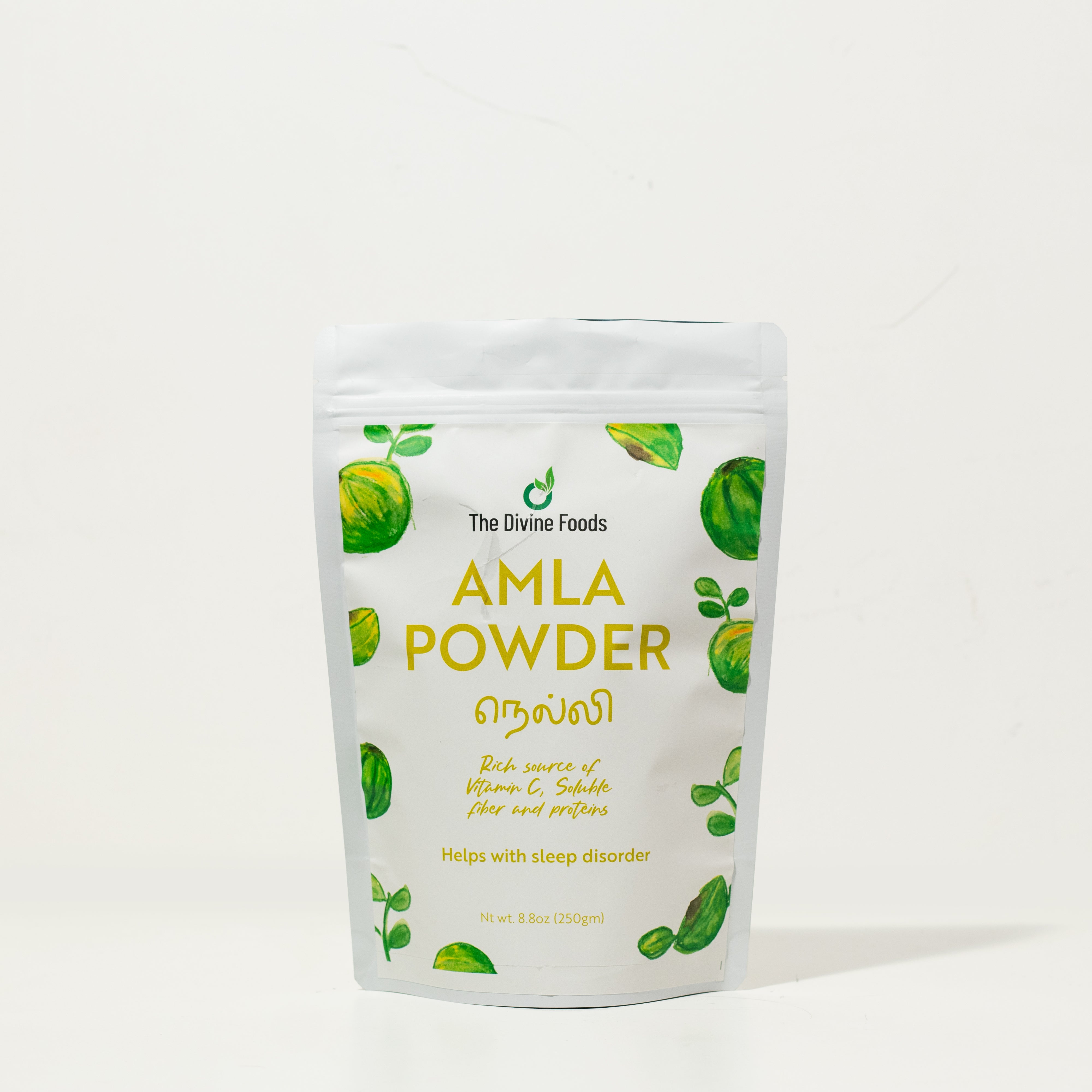 The Divine Foods Amla Powder Promotes Immune Power - 250 gms - Veeha Foods