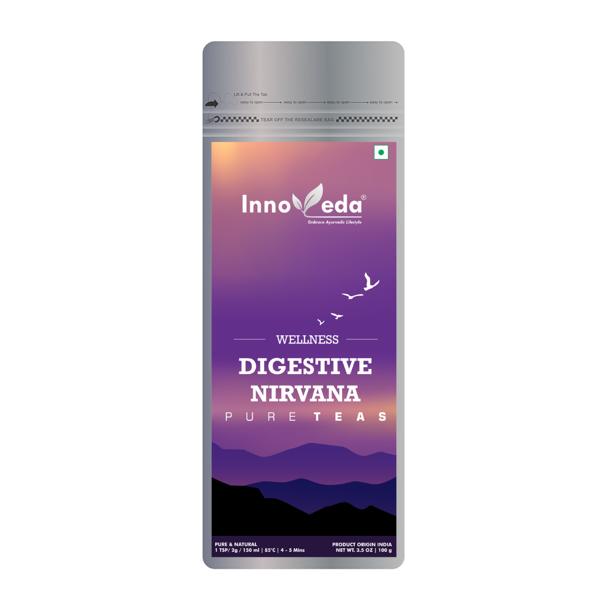 Innoveda Digestive Nirvana Tea - Veeha Foods