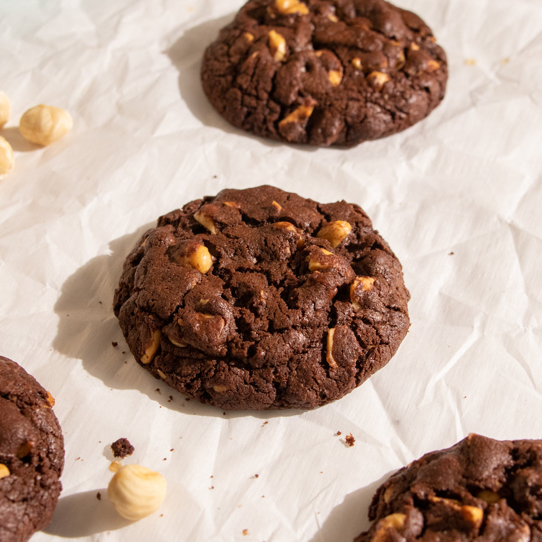 Dohful Toasted Hazelnut Double Chocolate Cookies - Veeha Foods