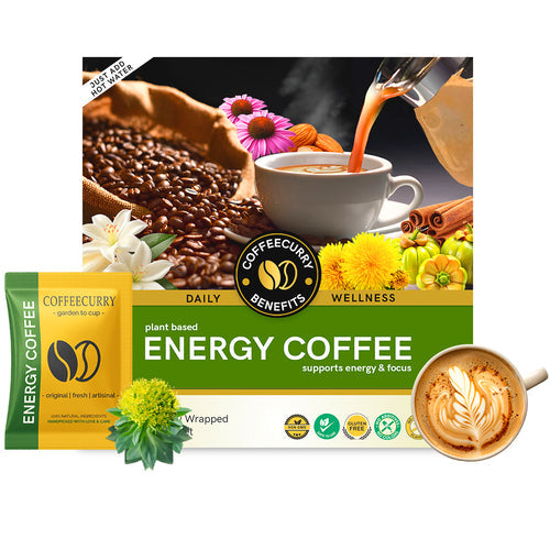 Coffeecurry Energy Coffee Premix High Energy Coffee for Instant Boost ...
