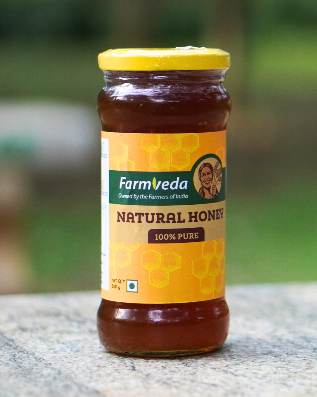 Farmveda Natural Honey 100% Pure - 500 ml - Veeha Foods