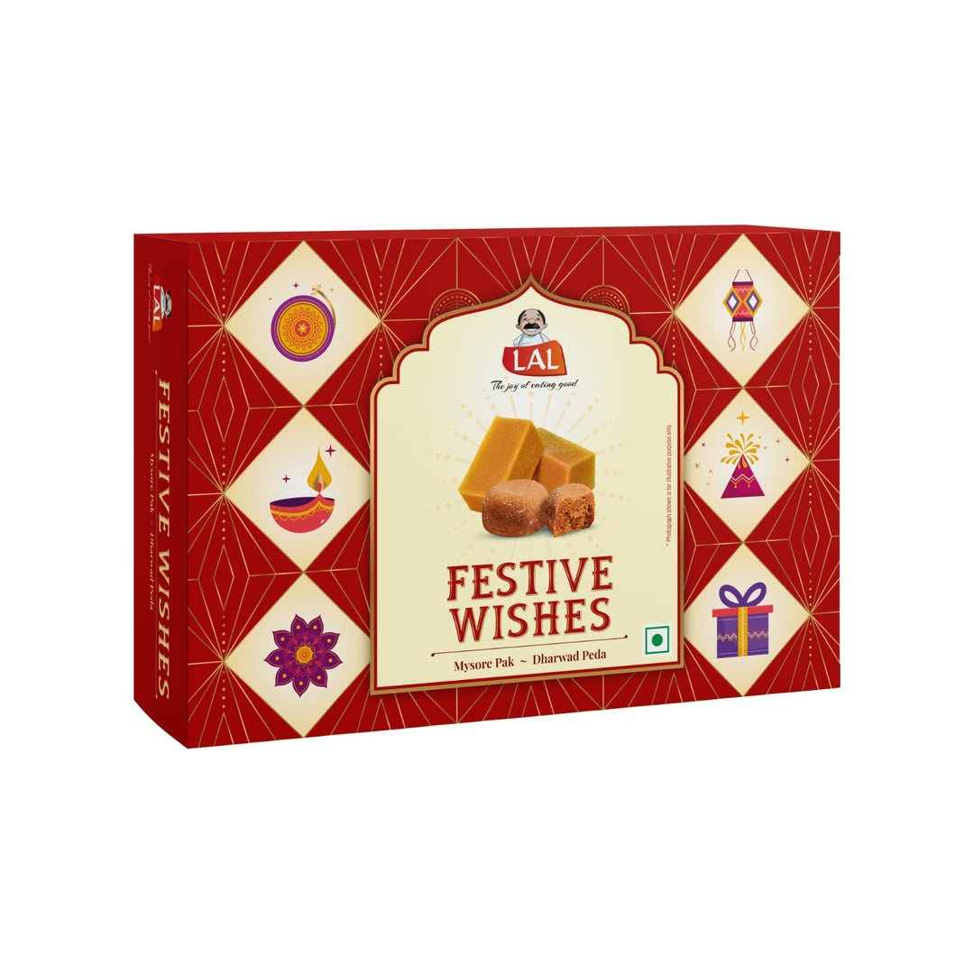 Lal Sweets Festive Wishes - 400 gms - Veeha Foods