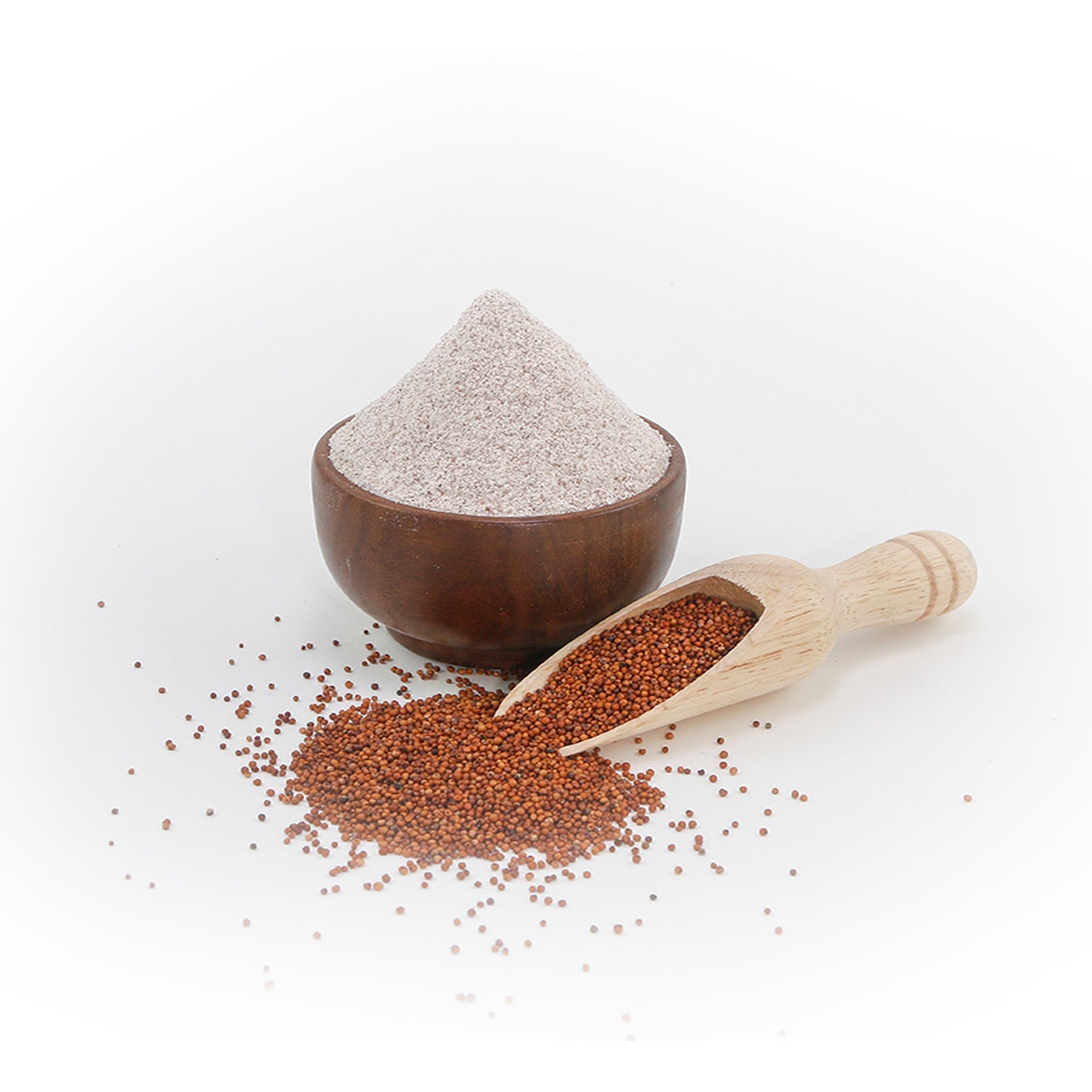 Organic Mandya Organic Hand Pounded Finger Millet/Ragi Flour - 1 kg ...