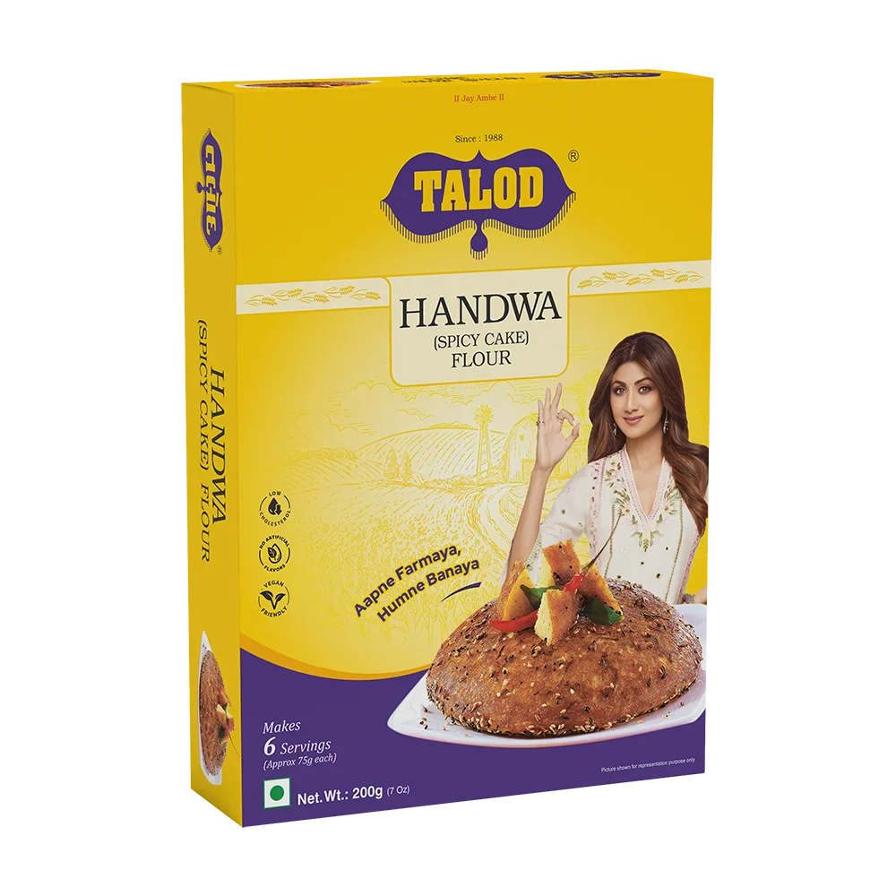 Talod Handwa Instant Mix Flour - 200 gms - Veeha Foods
