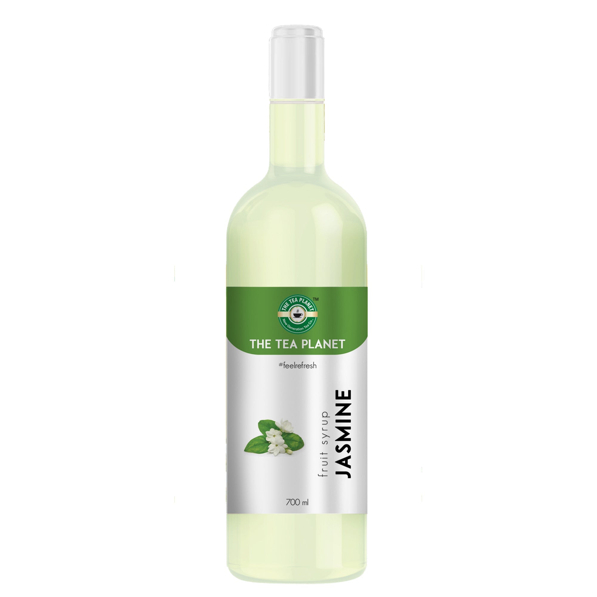 The Tea Planet Jasmine Flavored Syrup - 700 ml - Veeha Foods