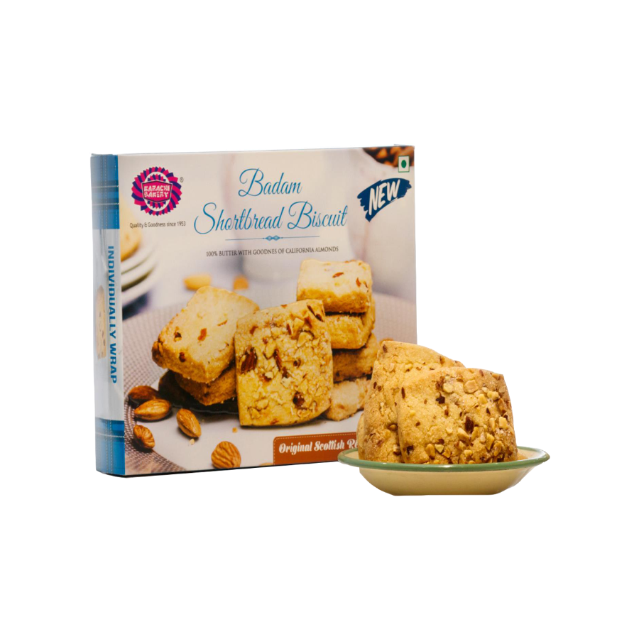 Karachi Bakery Premium Almond Short Bread - 300 gms – Veeha Foods