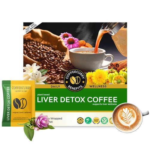 Coffeecurry Liver Detox Coffee Premix Best Coffee for Fatty Liver | Li ...