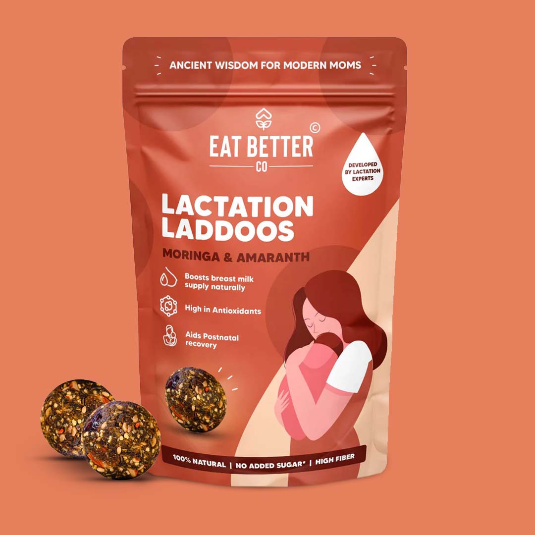 Eat Better Co Lactation Laddoos Moringa & Amaranth - 320 gms – Veeha Foods