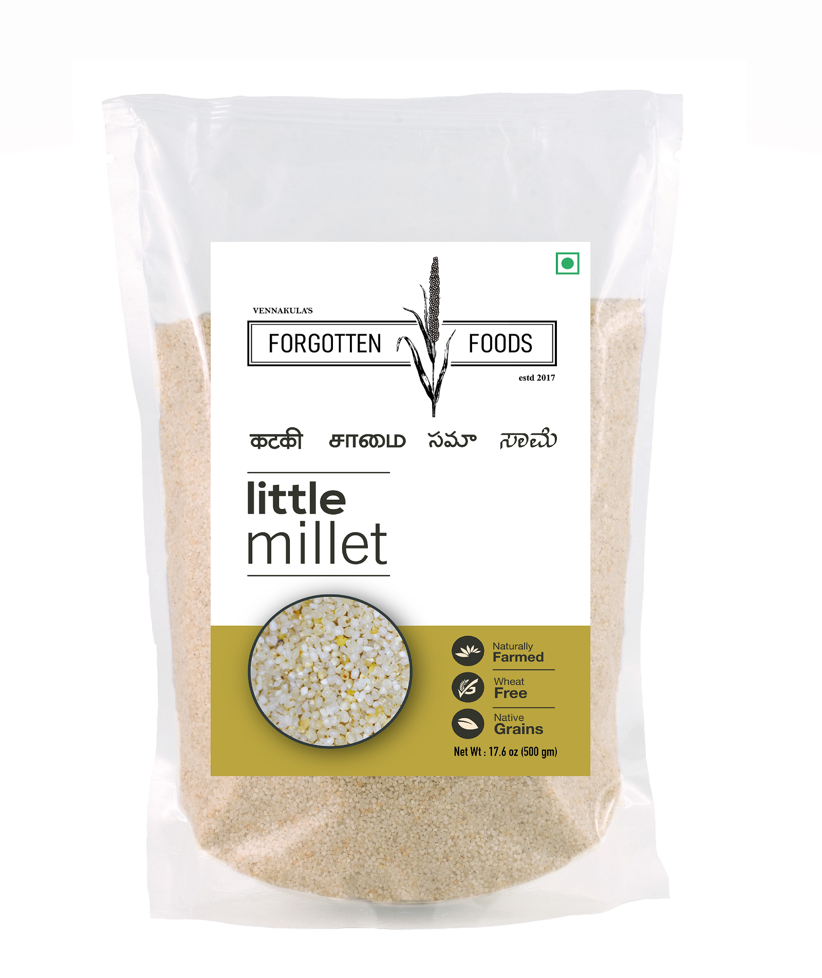 Forgotten Little Millet Whole Grains - 900g – Veeha Foods