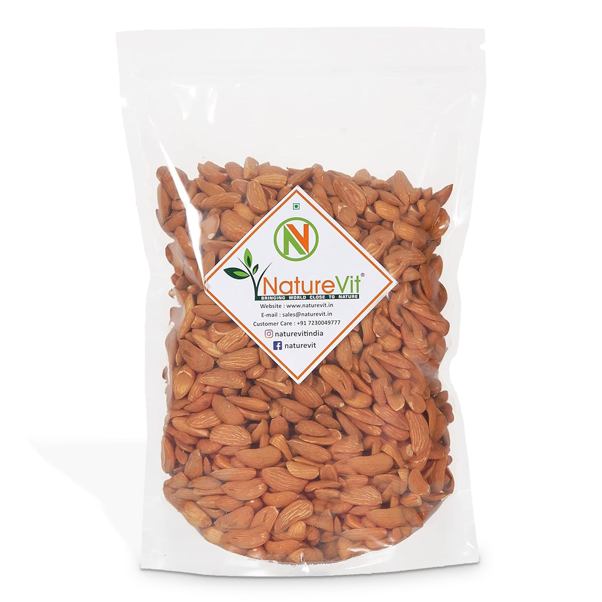 NatureVit Mamra Giri Almonds - Veeha Foods
