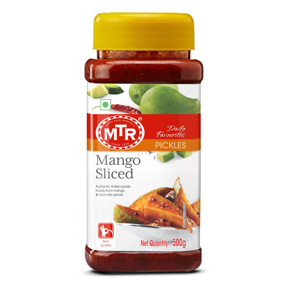 MTR Mango Sliced Pickle - 500 gms - Veeha Foods