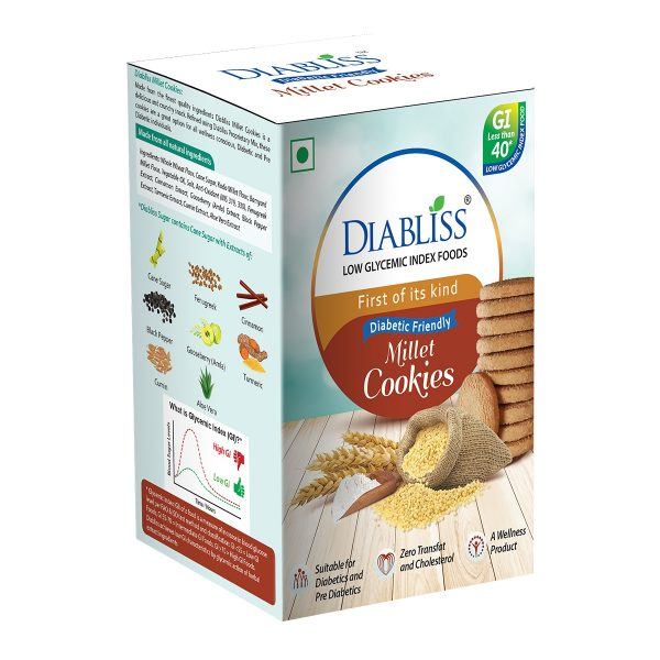 Diabliss Millet Cookies - 120 gms – Veeha Foods