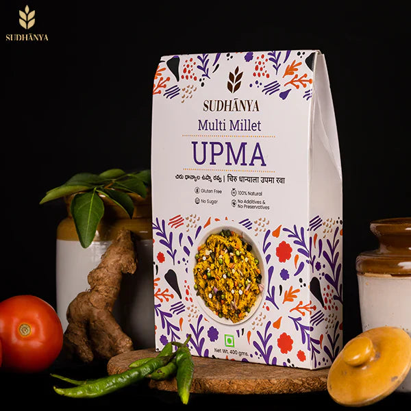 Sudhānya Multi Millet Upma Rava – Veeha Foods