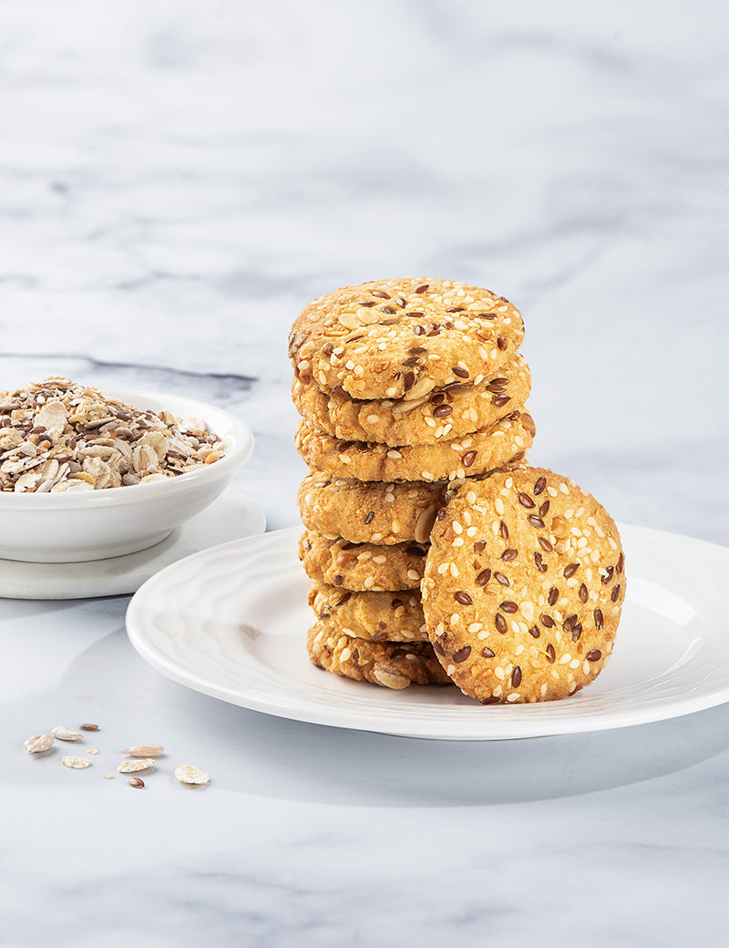 Cafe Niloufer Mutligrain Biscuits - Veeha Foods