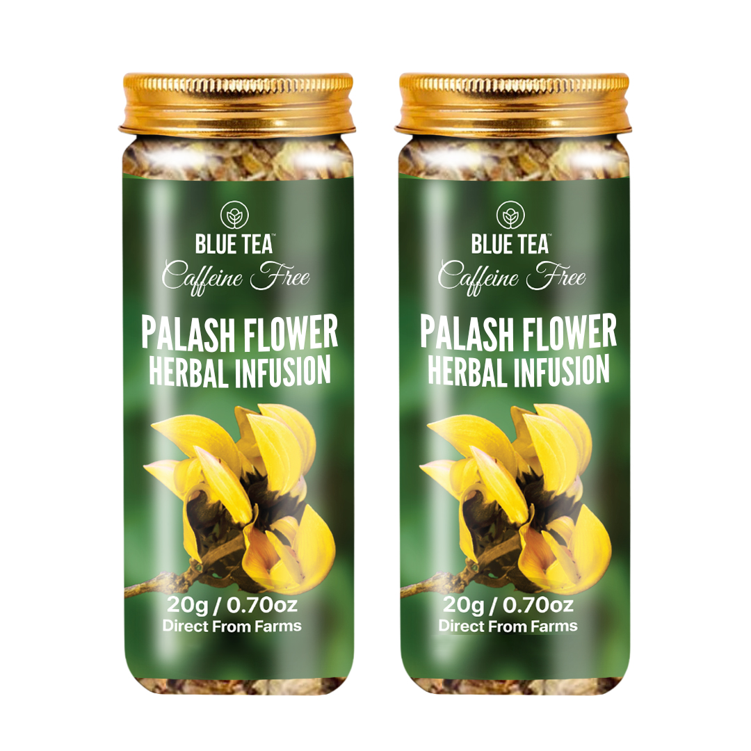 Blue Tea Palash Herbal Infusion - 20 gms (Pack of 2) - Veeha Foods