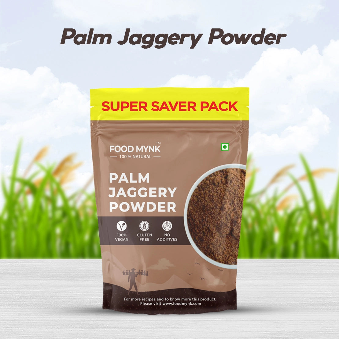 Food Mynk Palm Jaggery Powder - Veeha Foods