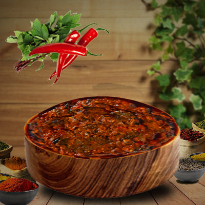 Jampani Pickles Pandumirchi Gongura - Veeha Foods