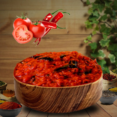 Jampani Pickles Pandumirchi Tomato Pachadi – Veeha Foods