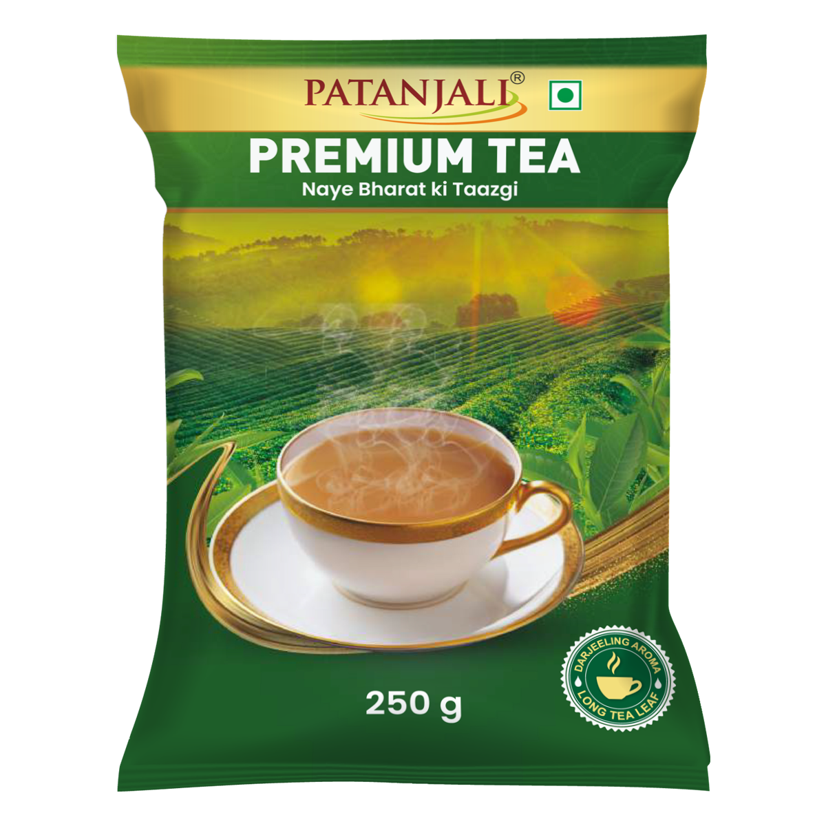 Patanjali Premium Tea - (Poly) - 250 gms - Veeha Foods