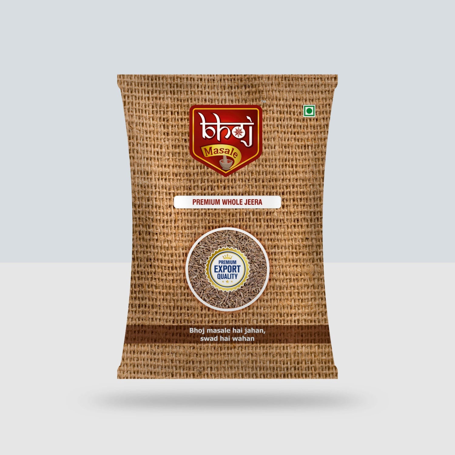 Bhoj Masale Premium Whole Jeera - Cumin - 50 gms (Pack of 2) - Veeha Foods