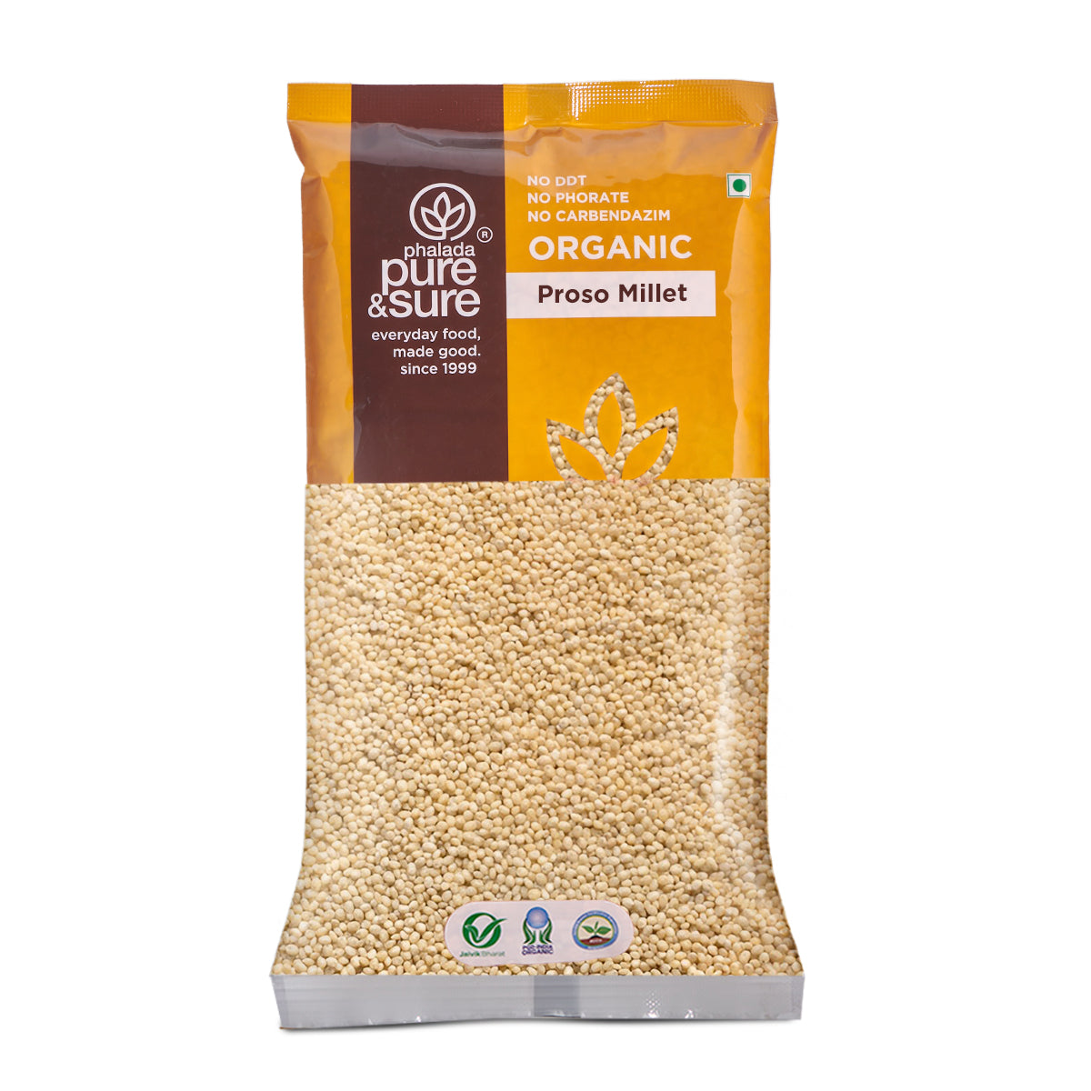 Pure & Sure Organic Proso Millet - 500 gms - Veeha Foods