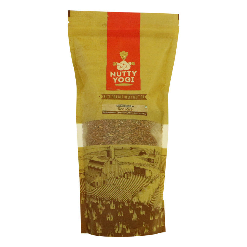 Nutty Yogi Red Rice -500gms – Veeha Foods