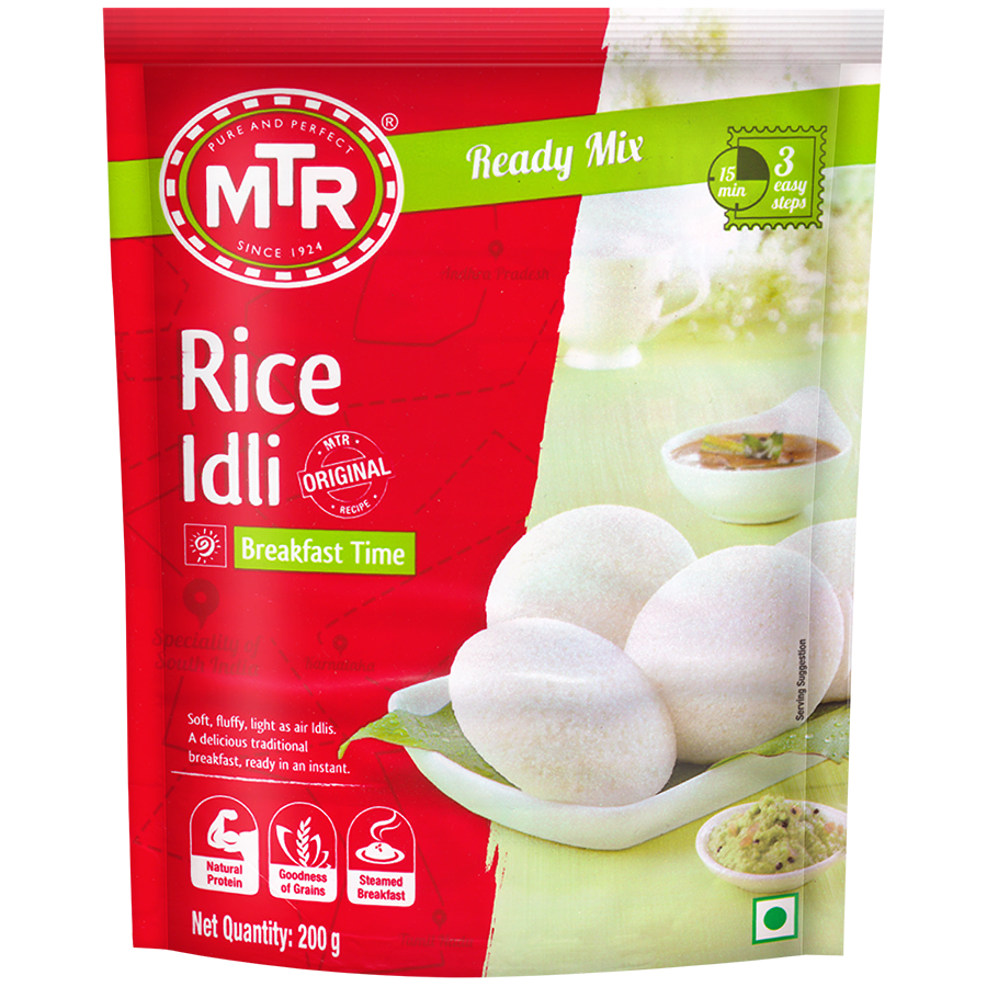 MTR Rice Idli Mix -200 gms - Veeha Foods