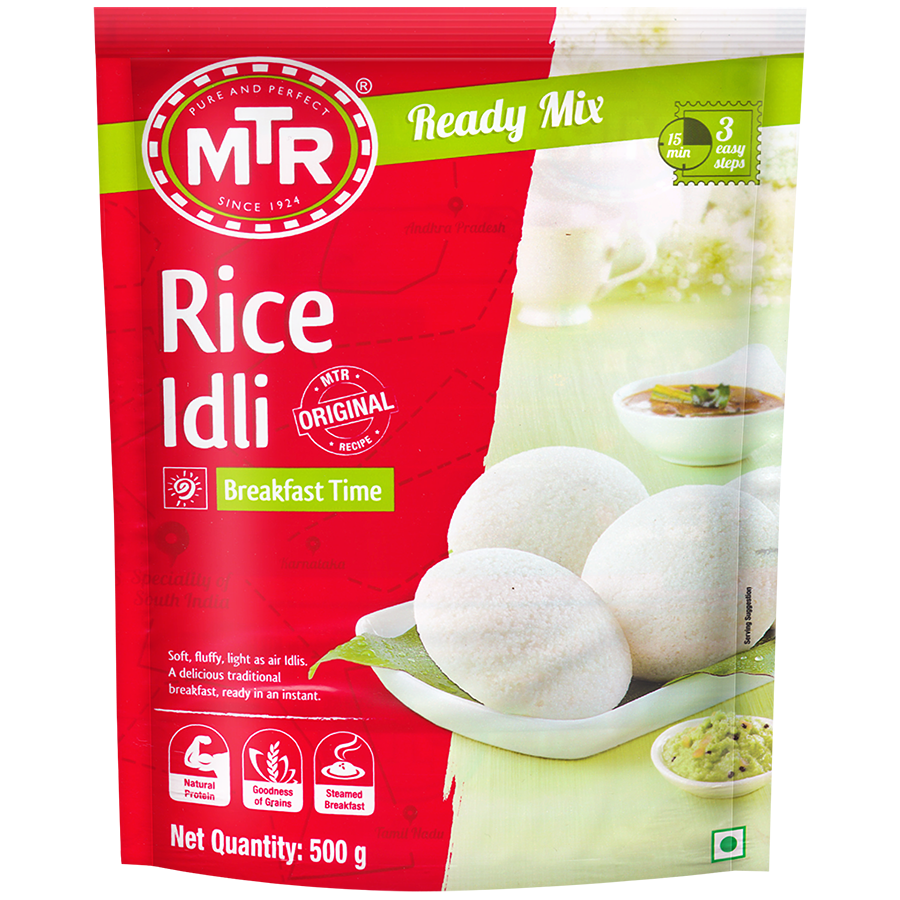 MTR Rice Idli Mix -500 gms - Veeha Foods