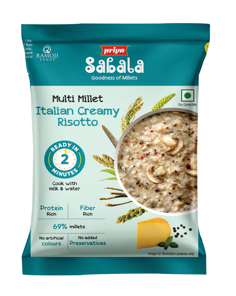 Sabala Multi Millet Italian Creamy Risotto - 50 gms – Veeha Foods