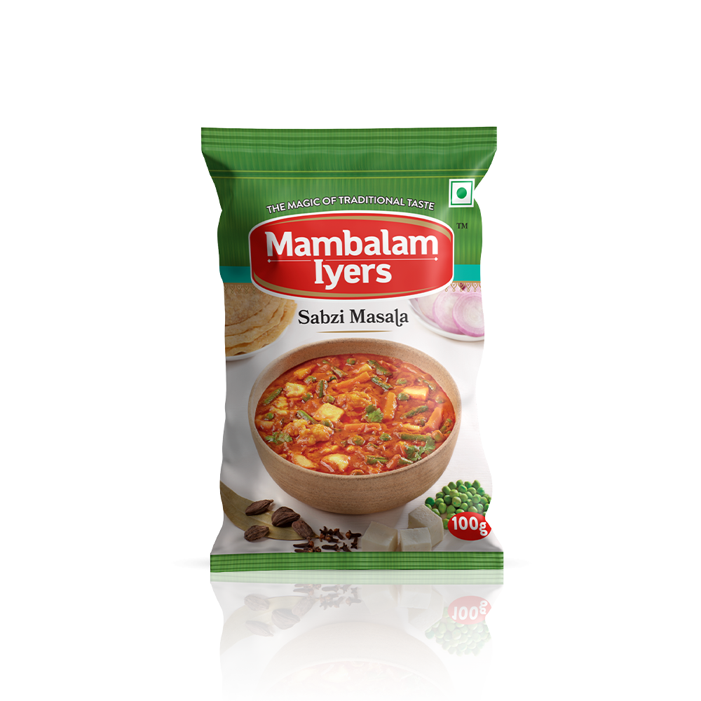 Mambalam Iyers Sabzi Masala Powder - 100 gms – Veeha Foods