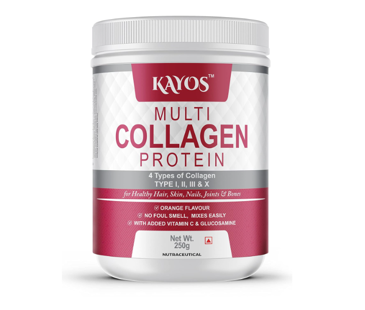 Kayos Multi Collagen Protein Powder - 250 gms - Veeha Foods