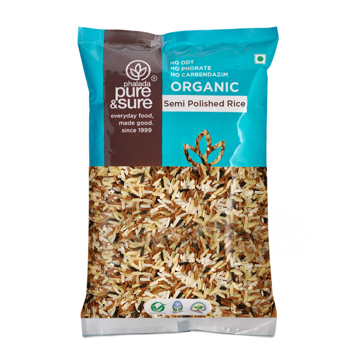 Pure & Sure Organic Semi Polished Rice - 1 kg – Veeha Foods