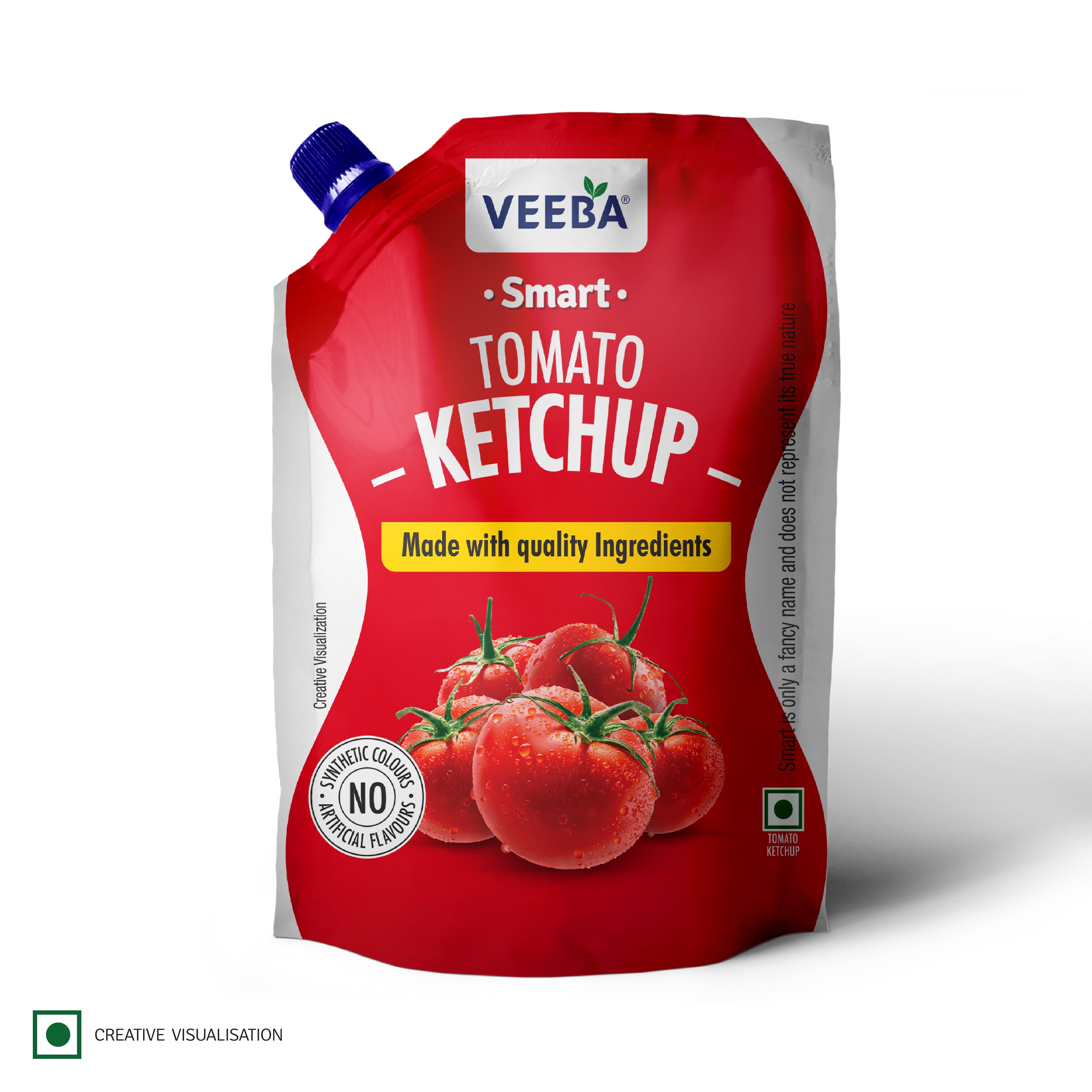 Veeba Smart Tomato Ketchup - 450 gms - Veeha Foods