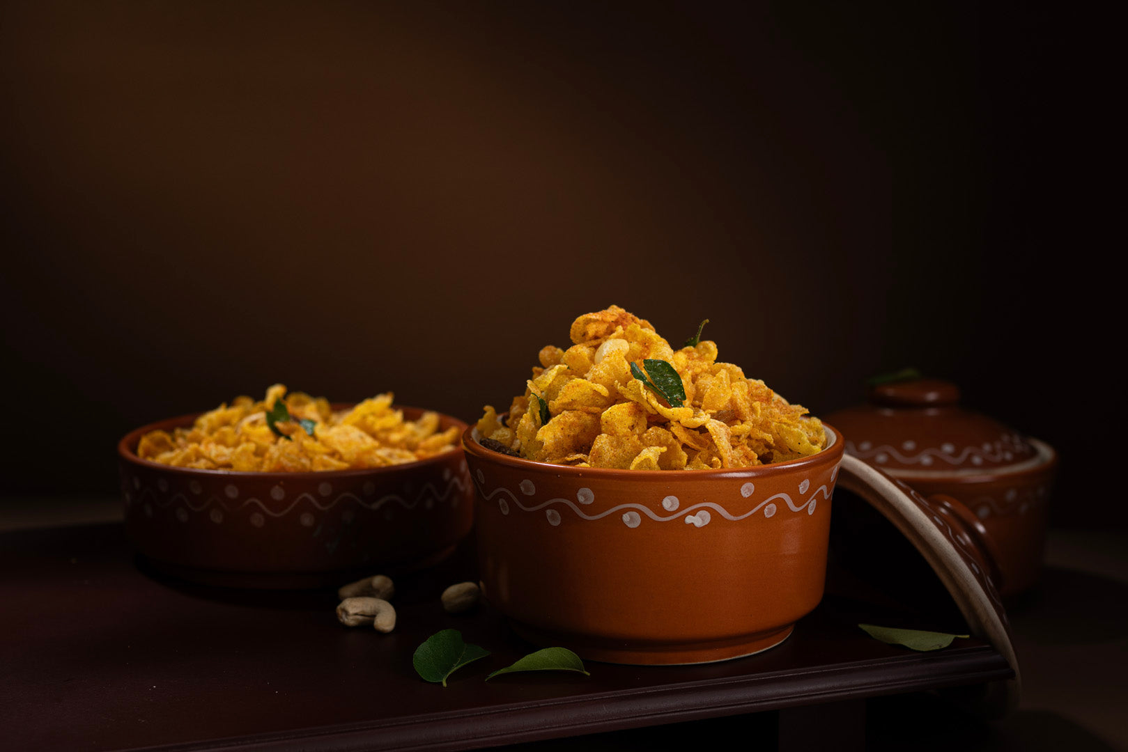 Pothgaal Sweets Spicy Corn Flakes - 200 gms - Veeha Foods