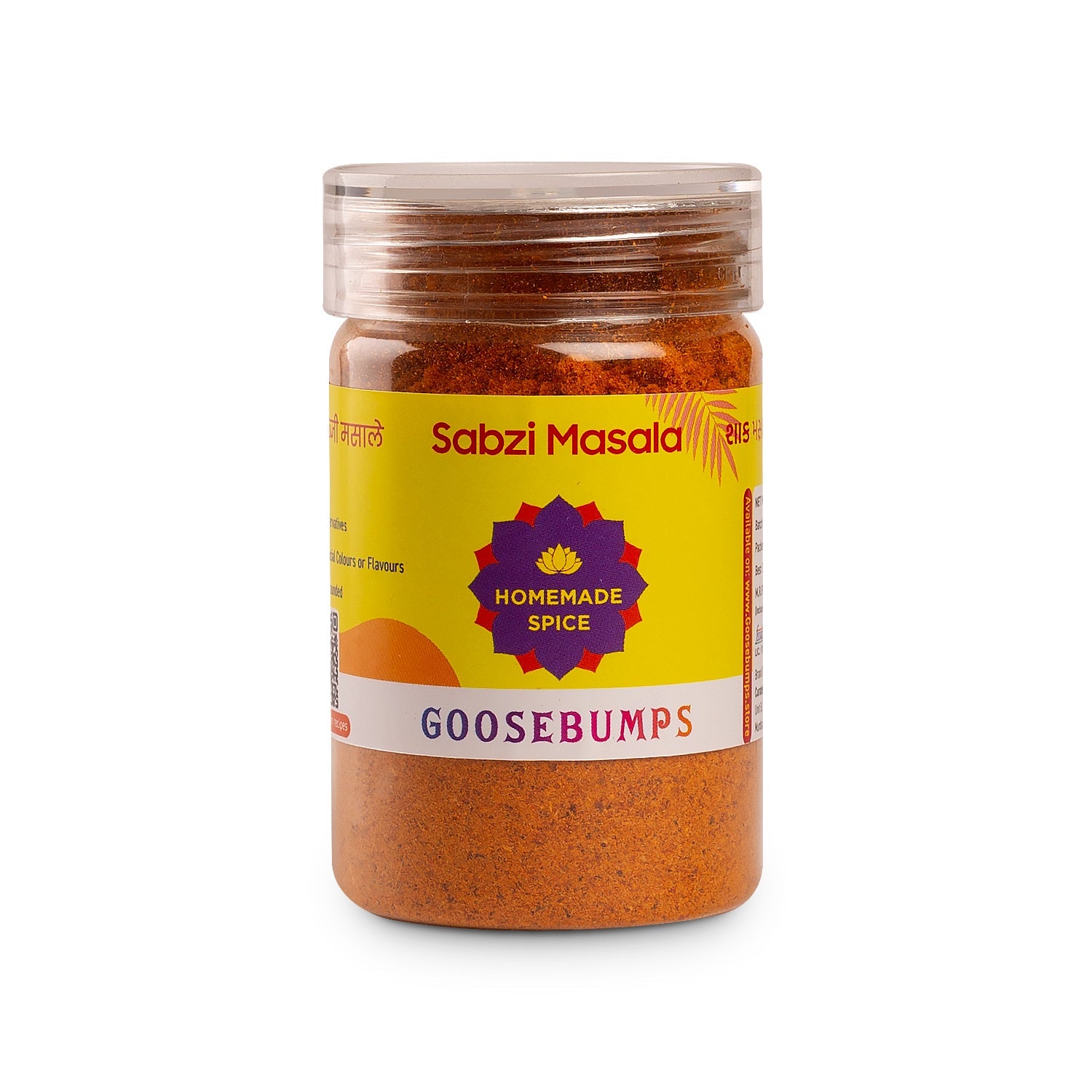 Goosebumps Sabzi Masala - Veeha Foods