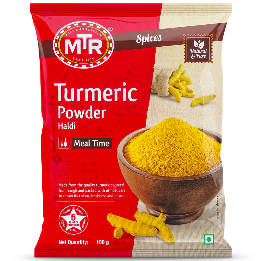 MTR Turmeric Powder -100 gms – Veeha Foods