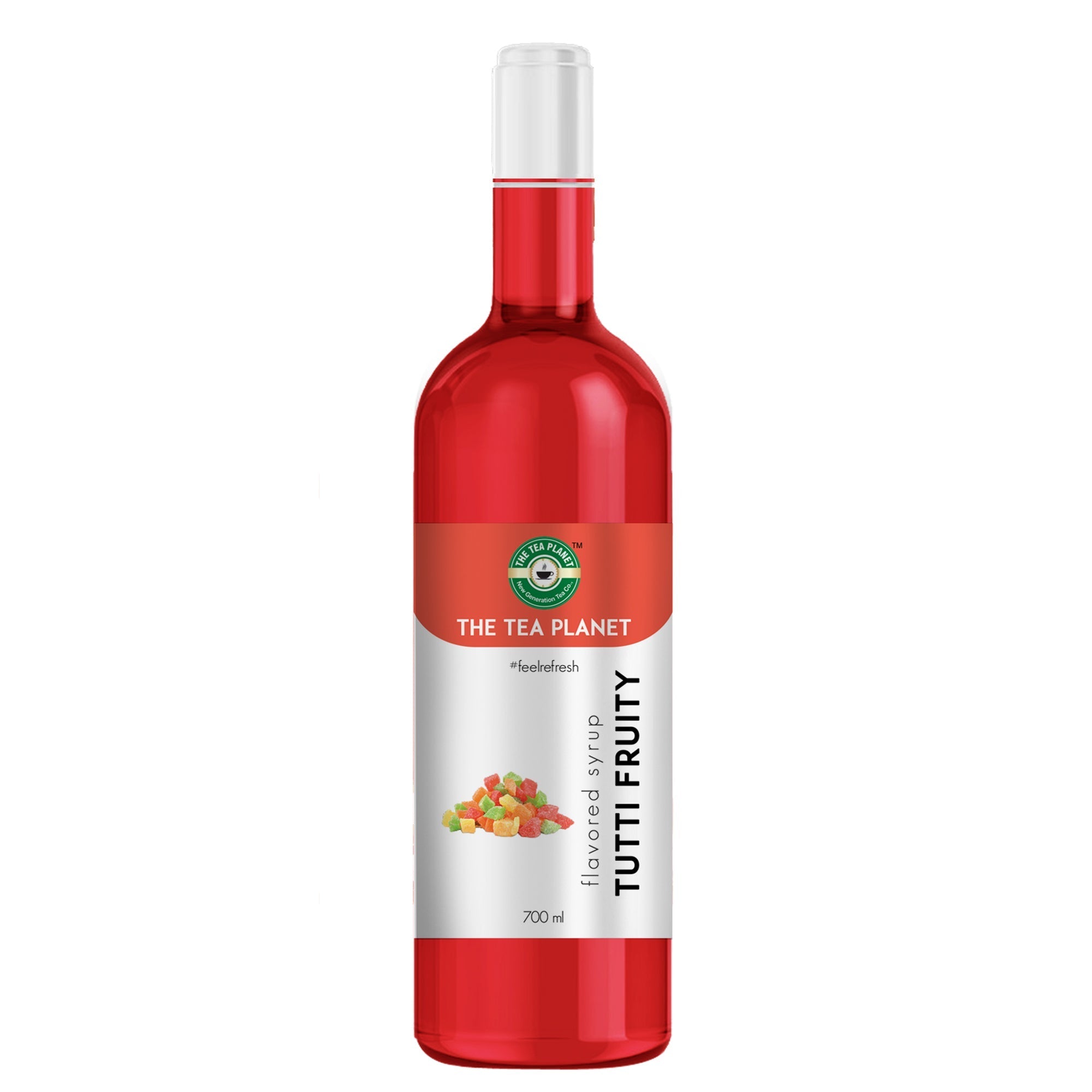 The Tea Planet Tutti Frutti Flavored Syrup - 700 ml - Veeha Foods