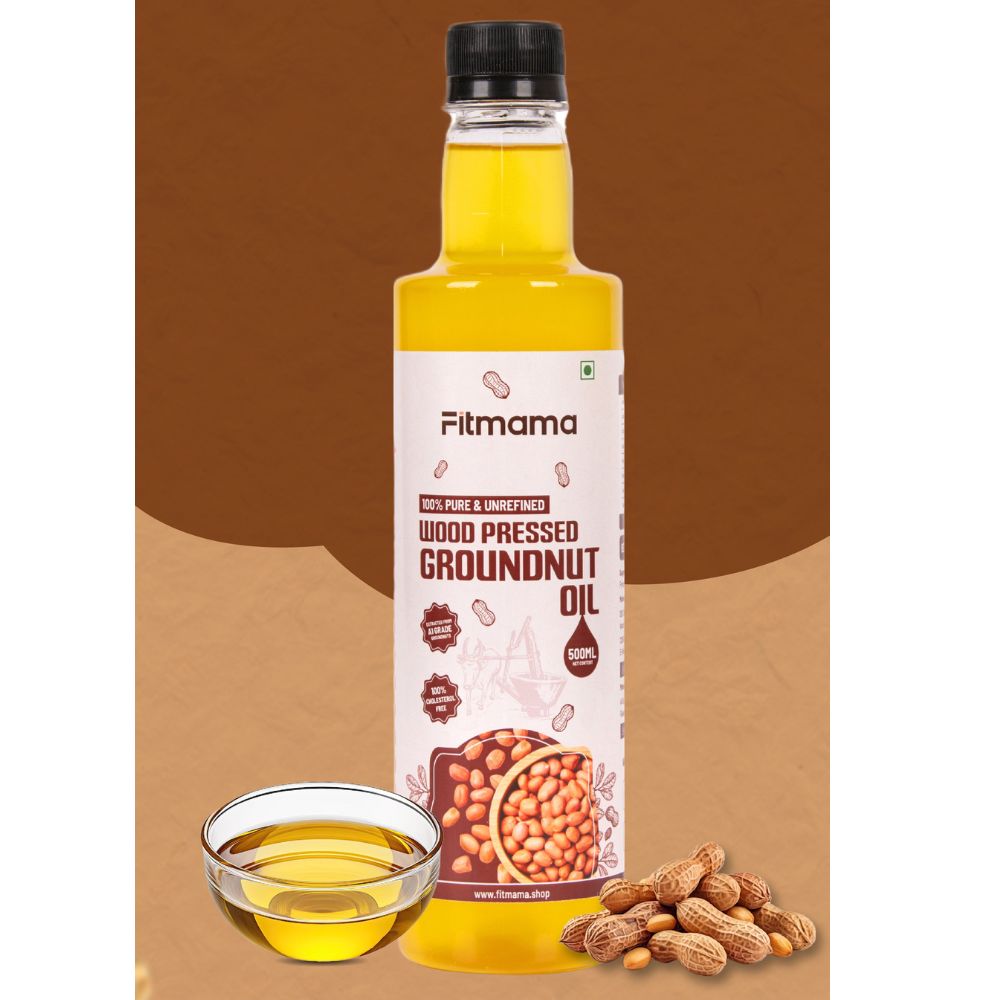 Fimama Wood Cold Pressed Groundnut Oil - Veeha Foods