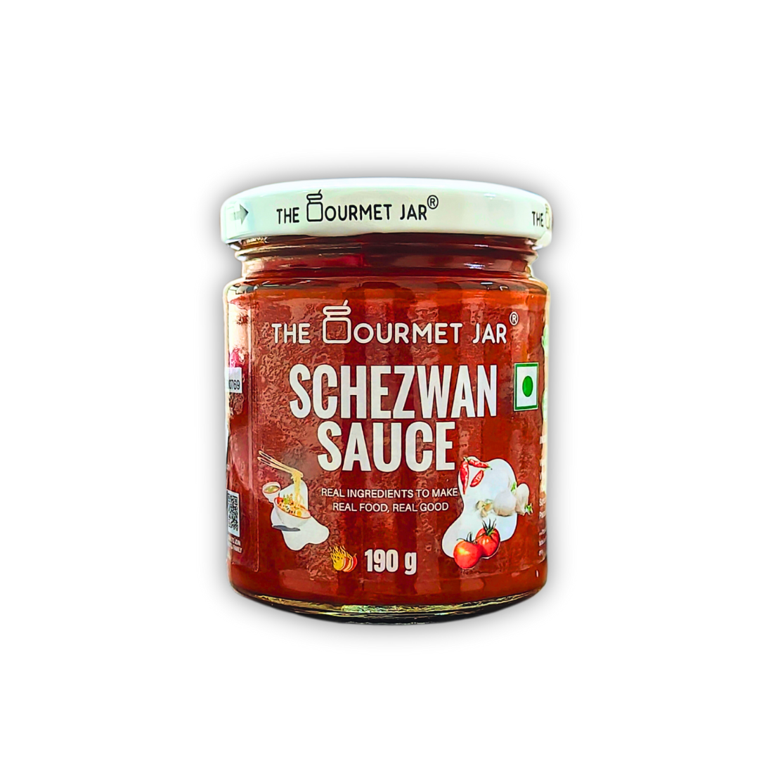 The Gourmet Jar Schezwan Sauce - 190 gms - Veeha Foods