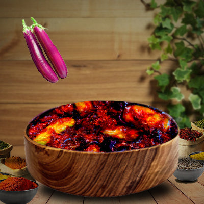 Jampani Pickles Brinjal Pickle - Veeha Foods