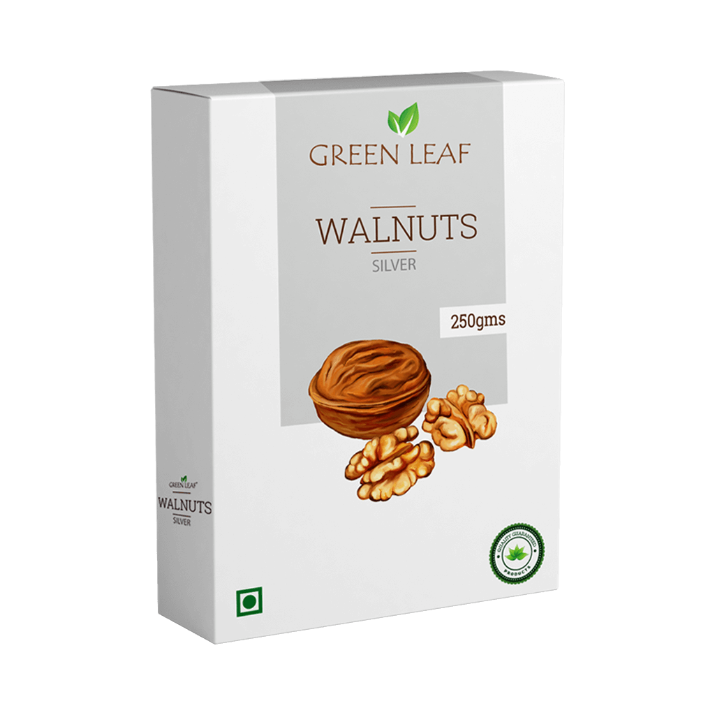 Green Lafe Walnut Kernel Silver - 250 gms - Veeha Foods