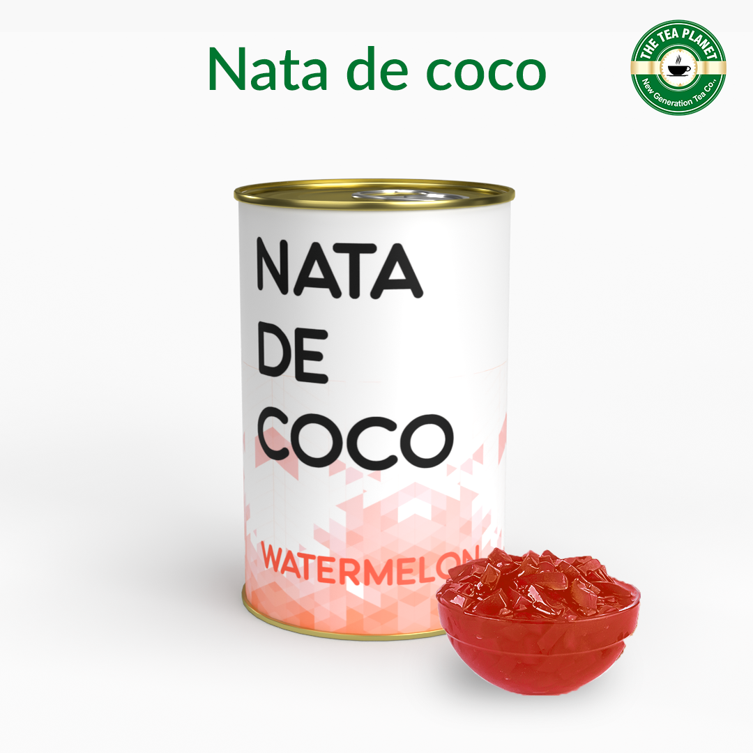The Tea Planet Watermelon Nata De Coco - 400 gms - Veeha Foods