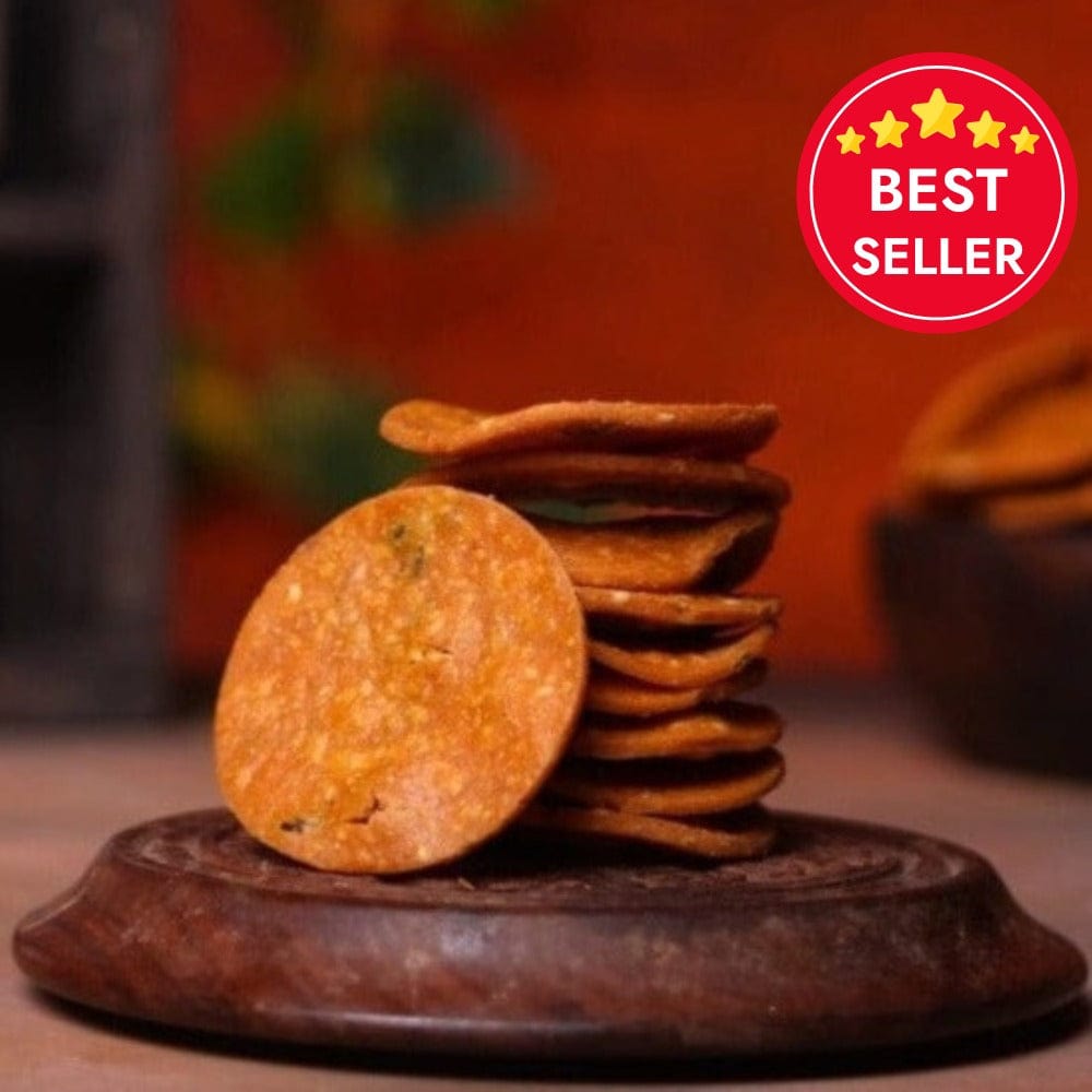 Sweet Karam Coffee Nippattu - Thattai - 150 gms - Veeha Foods